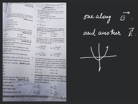 Two Field Lines Cannot Intersect Each Other Field Lines Start At Positive
