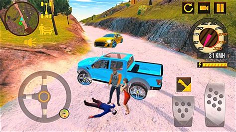 오프로드 자동차 시뮬레이터 산악 운전 픽업 🚙🏔 Best 2021 자동차 시뮬레이터 게임 Androidios 게임 플레이 Youtube