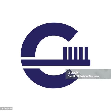 편지 C 치과 로고 개념 칫솔 벡터 템플릿 치아 치과 치료 기호 의료 및 의학 기호 건강관리와 의술에 대한 스톡 벡터 아트 및 기타 이미지 건강관리와 의술 깨끗한