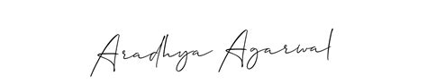 79 Aradhya Agarwal Name Signature Style Ideas Special Online Autograph