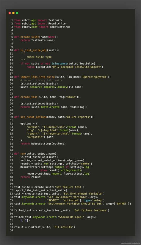 Robot Framework Api 系列 Python实现rerunfailed Csdn博客