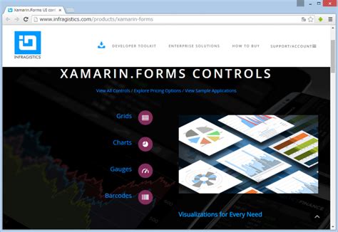 Infragisticsのxamarinforms用のコントロール Sinsapporoworksの覚書