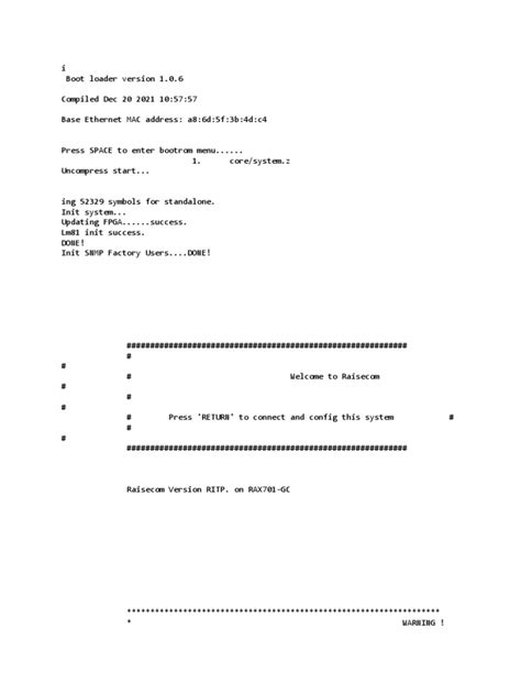 Raisecom Pdf Command Line Interface Computer Science