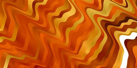 Light Orange Vector Template With Wry Lines 2087466 Vector Art At Vecteezy