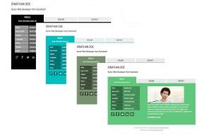 CV Template In More Colour Schemes Andreasviklund Com