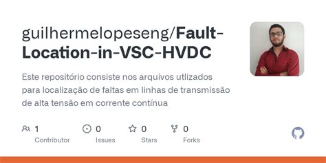 Github Guilhermelopesengfault Location In Vsc Hvdc Este Repositório