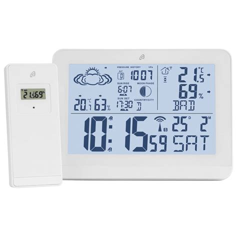 auriol® radio controlled weather station european house hold