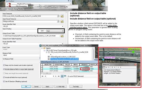 In Arcgis 10 3 The Tool Locate Features Along Rou Esri Community