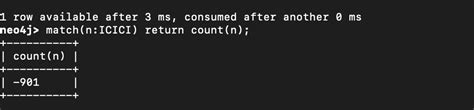 Node Count As Negative Number Neo4j Version3514 · Issue 12600