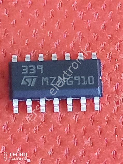 Lm339 Quad Differential Comparators St Linear Analog Entegreler