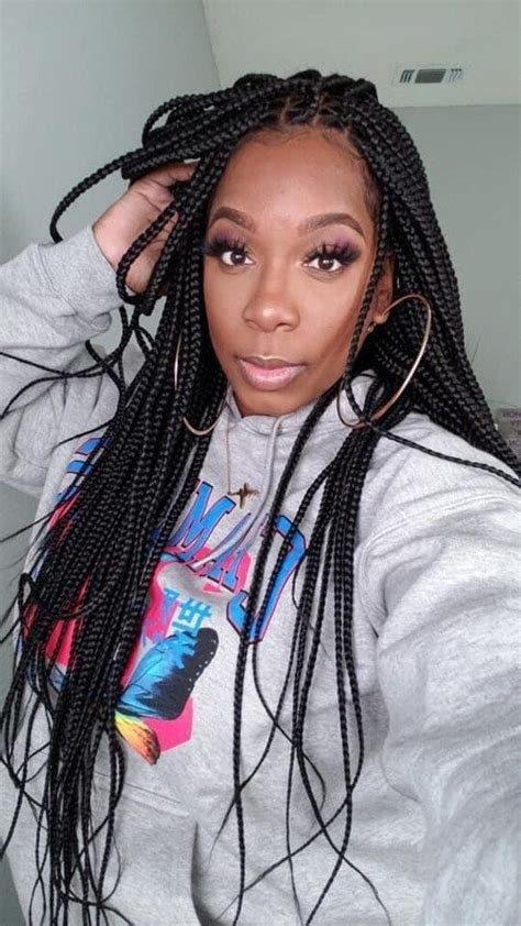 26 Knotless Lace Front Box Braided Hair Wig For Women