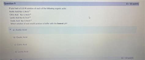 Solved What Is The Concentration M Of The Acetate Ion In A