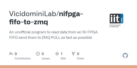 Github Vicidominilabnifpga Fifo To Zmq An Unofficial Program To Read Data From An Ni Fpga