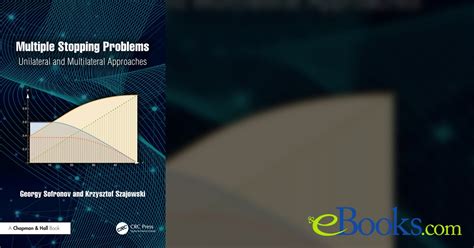 Multiple Stopping Problems By Georgy Sofronov Ebook