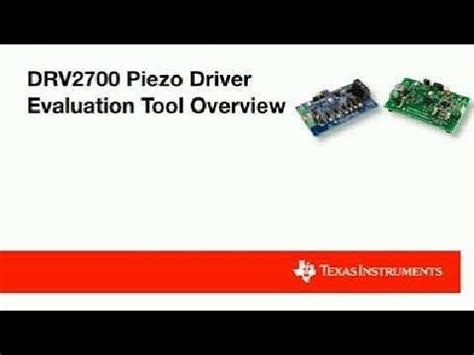 Texas Instruments DRV2700EVM Power Management Development Kit DRV2700 Price From Rs 13829 Unit