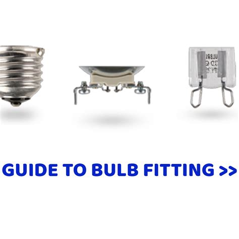Light Bulb Fitting Guide Double Bay Hardware