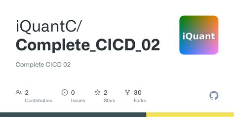 Github Iquantccompletecicd02 Complete Cicd 02