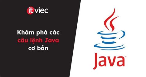 Các Câu Lệnh Trong Java Chi Tiết Từ Cơ Bản đến Nâng Cao Itviec Blog