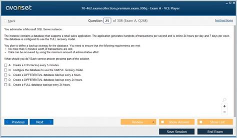 Microsoft Mcsa 70 462 Test Practice Test Questions Exam Dumps