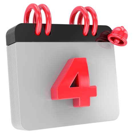 Calendar 3d Render 24345599 PNG