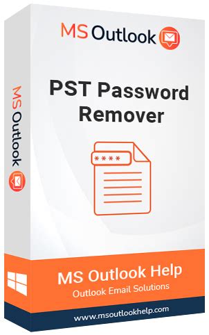 PST Password Remover Free Pro 1 Outlook Password Recovery