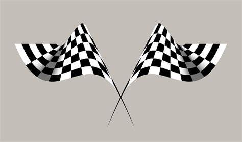 시작 하 고 플래그를 마무리입니다 자동 모토 레이싱입니다 체크 무늬 깃발입니다 Championship에 대한 스톡 벡터 아트 및 기타 이미지 Championship