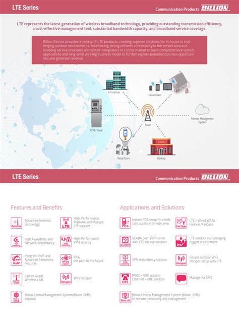 Billion Comm Product Guidelte Series 2020v1 Pdf Computer Network