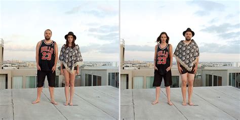 Couples Switch Outfits In Playful Gender Bending Photo Series By Hana Pesut Pics Bored Panda