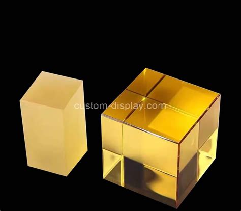 Custom Perspex Display Blocks