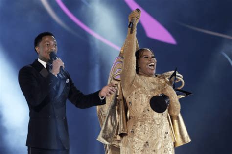 The Masked Singer Recap Harp Aka Amber Riley Named Season 8 Winner