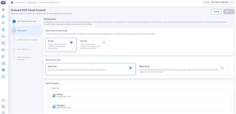 Onboarding For Gcp Linked Project Accounts
