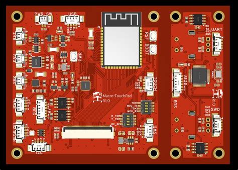 Linkedin Hancheol Cho 페이지 Esp32 S3와 Rgb 인터페이스의 Lcd를 이용한 매크로 터치패드 보드를