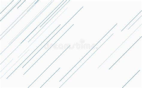 Blue Minimal Dotted Lines Abstract Futuristic Tech Background Stock Vector Illustration Of