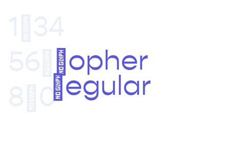 Gopher Regular Font Free Download Now