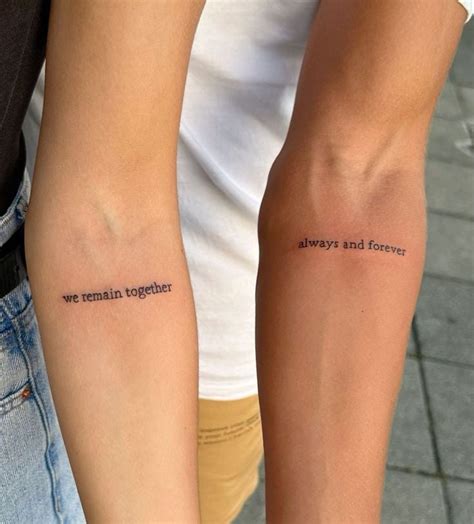Meaningful Brother And Sister Tattoos