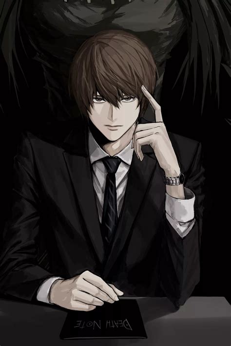 Light Yagami Personagens De Anime Fotografia Conceitual Anime