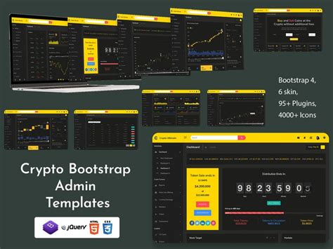 Crypto Admin Dashboard Template
