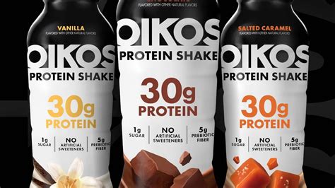 Danone Brings Oikos Into The 7 Billion Protein Shake Market Food Dive