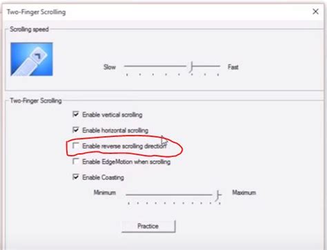 Theres No Option For Reverse Scrolling Hp Support Community 6344053