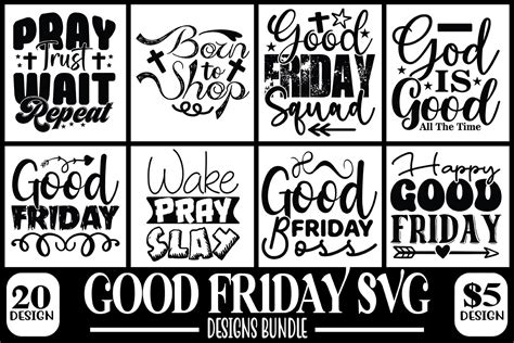 Good Friday Svg Designs Bundle Graphic By Regulerdesign · Creative Fabrica