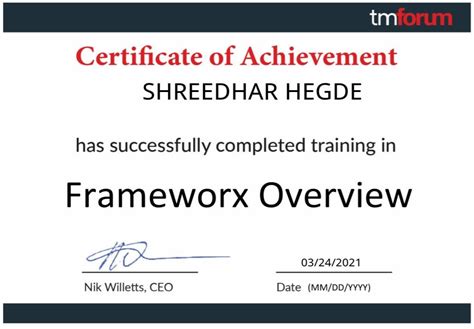 Shreedhar Hegde On Linkedin Frameworxoverview