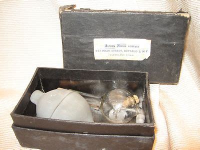 Antique Medical Equipment Asthma Inhaler Nebulizer In Box Asthma