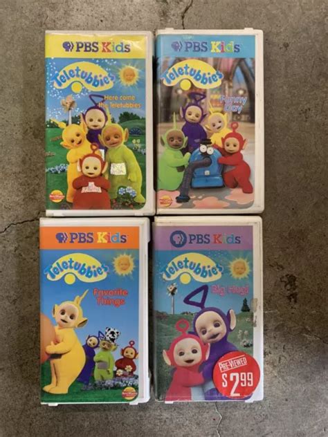 Teletubbies Big Hug Favorite Things Funny Day Lot Of 4 3602 Picclick Ca