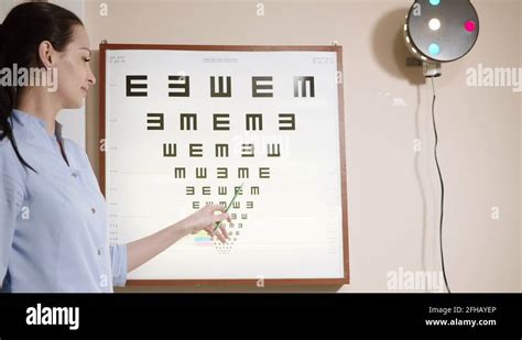 Visual Acuity Testing Stock Videos Footage HD And K Video Clips Alamy