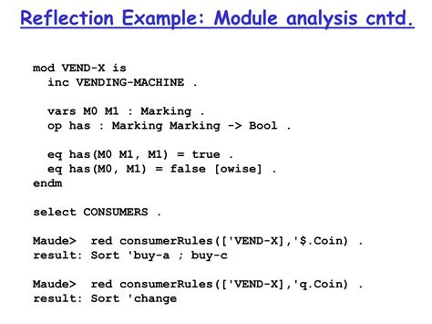 Ppt Rewriting Logic And The Maude Execution Environment Powerpoint