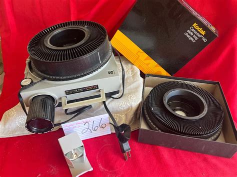 Kodak Slide Projector With Extra Slide Holder