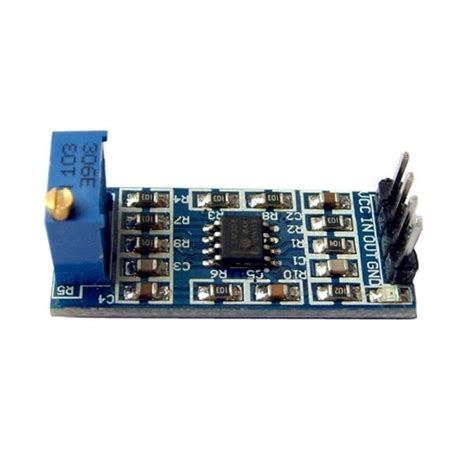 Lm358 100 Times Gain Weak Signal Amplifier Op Amp Module Arduino 5v To 12v Auscom Computers