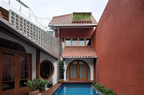 爪哇屋顶 旋转房间分心的房子 Ismail Solehudin Architecture 建筑学院