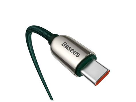 کابل شارژ و دیتا تایپ سی 100 وات بیسوس Baseus Catsk B01 Display Fast Charging Data Cable Usb C