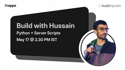 Buildwithhussain Ep3 Python Essentials Server Scripts Frappe